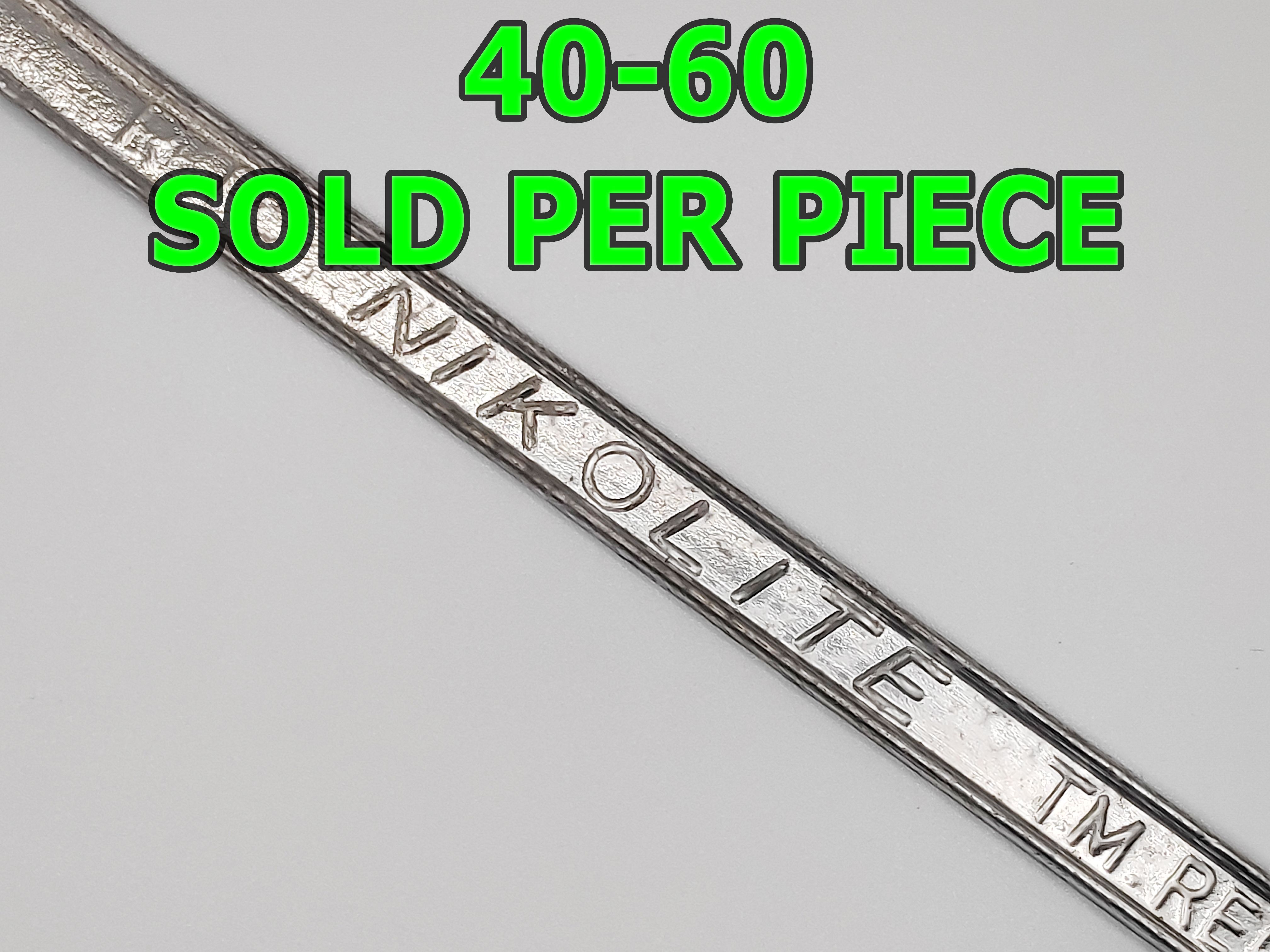 Nikolite Bar ️ Sold per Piece ️ Mixture of Tin & Lead : ️ 40-60 ️ 50-50 ...