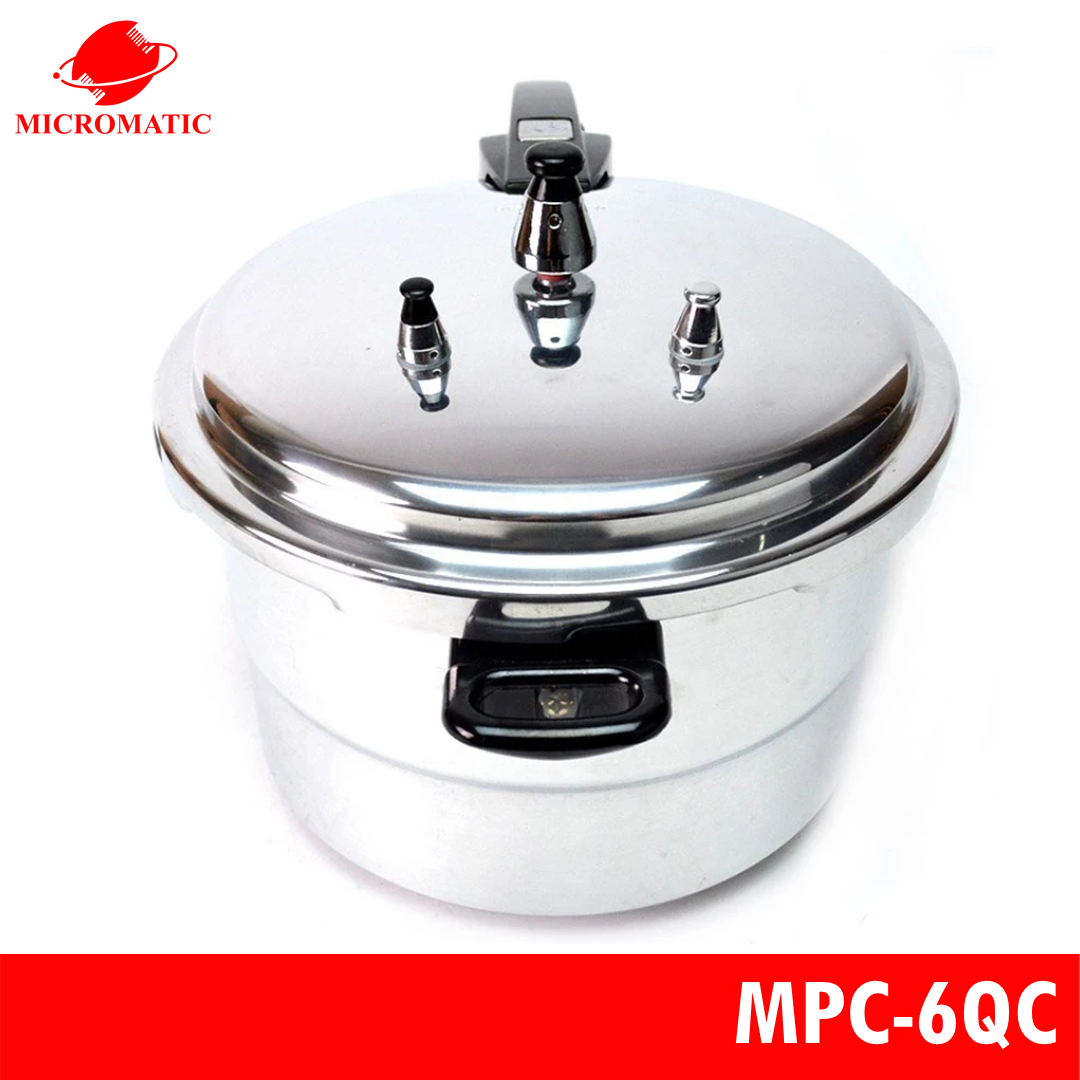 Micromatic MPC-6QC 6 Quarts Pressure Cooker (Silver) | Lazada PH