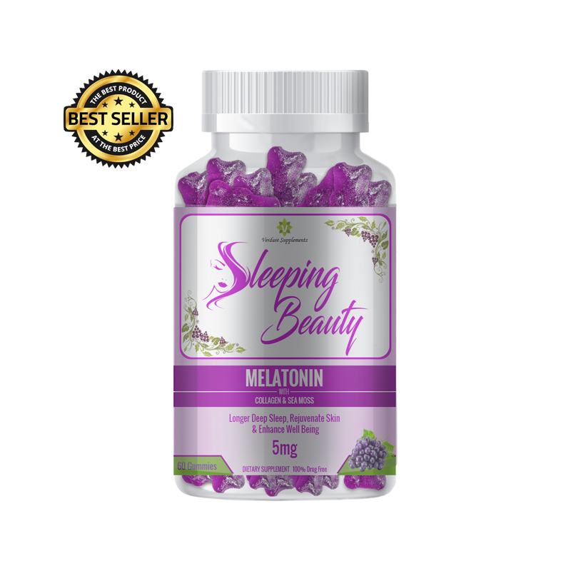 Sleeping Beauty Melatonin + Collagen + Sea Moss | Lazada PH