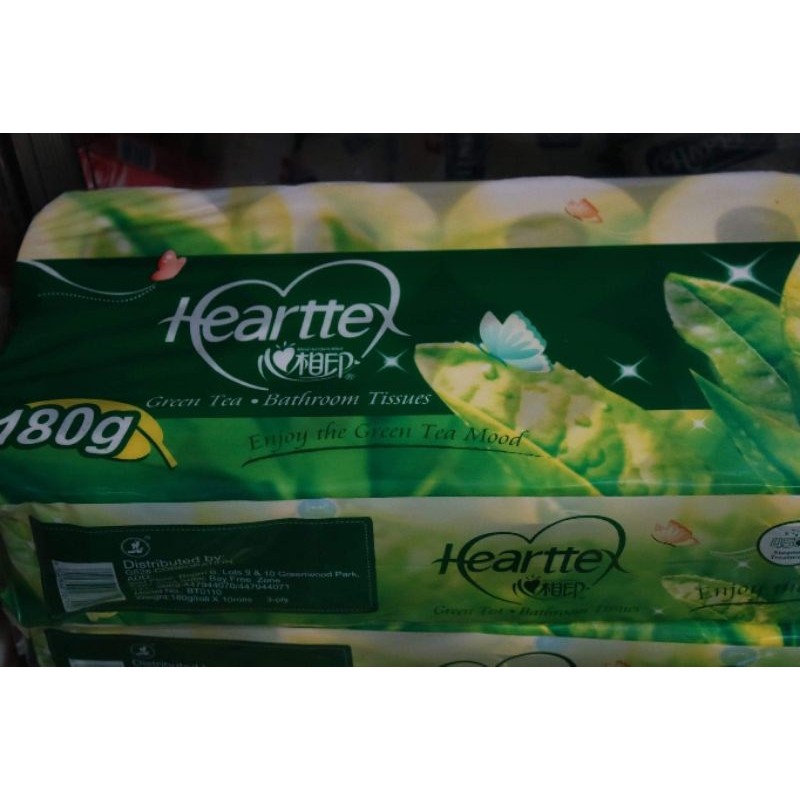 Hearttex Green Tea Scented Bathroom Tissue Rolls | Lazada PH