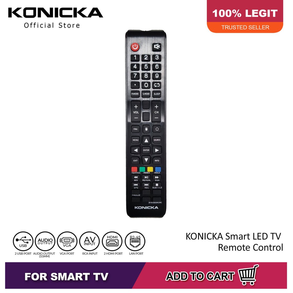 Remote control Konicka Smart Remote | Lazada PH