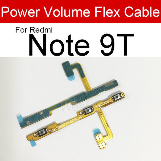 On Off Button Power Volume Key Switch Flex Cable For Xiaomi Redmi Note ...