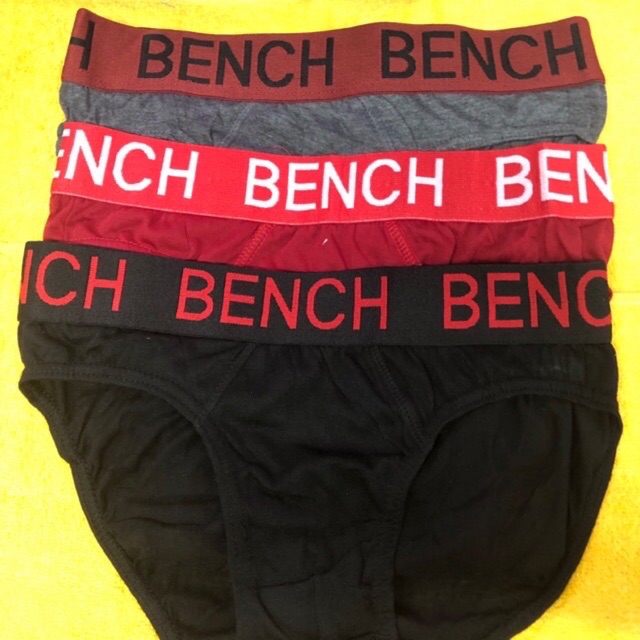 COD mens Bench brief outside garter 3pcs 1size Assorted Colors per box ...