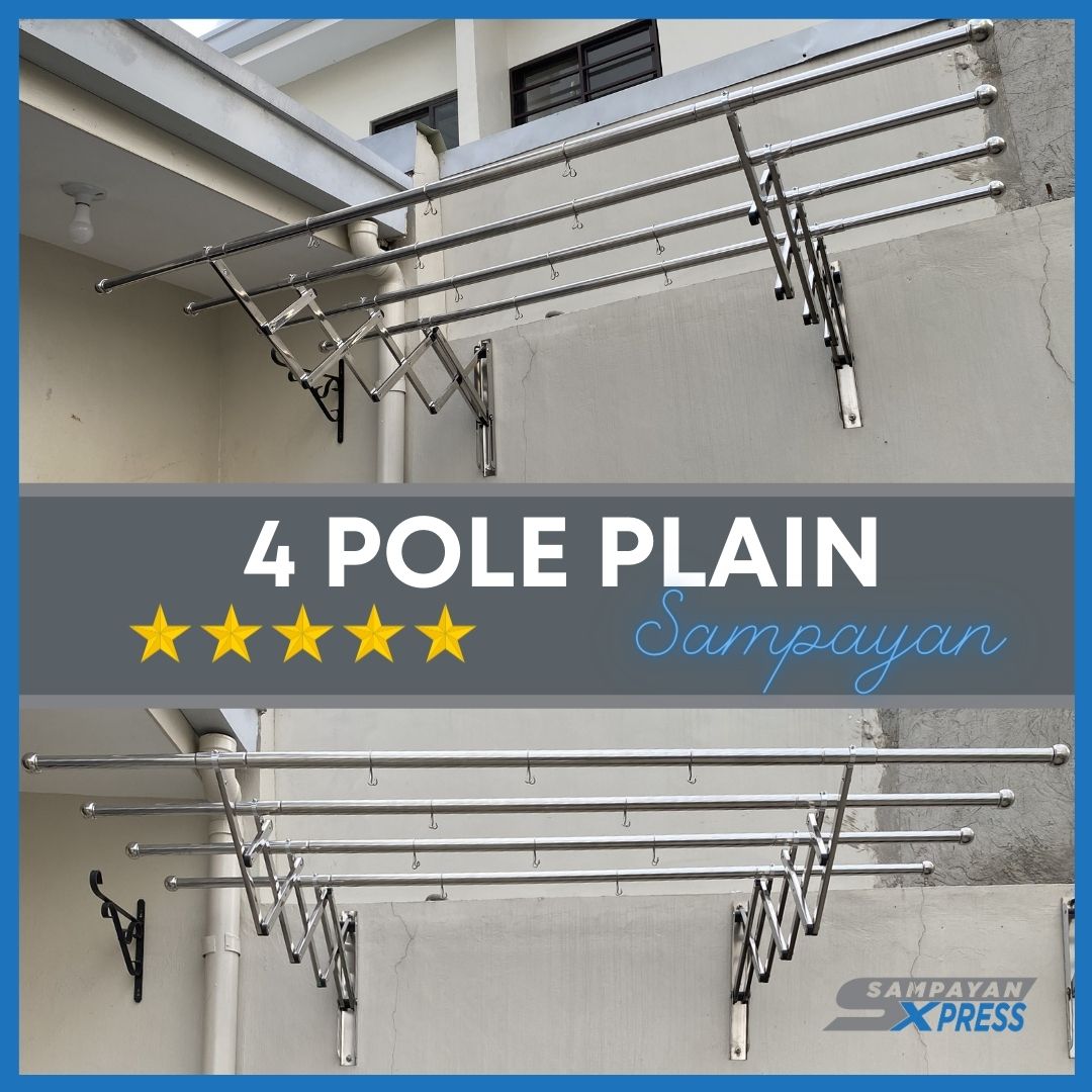 Sampayan Xpress Space Saver Stainless Steel Laundry Drying Clothes Rack ...