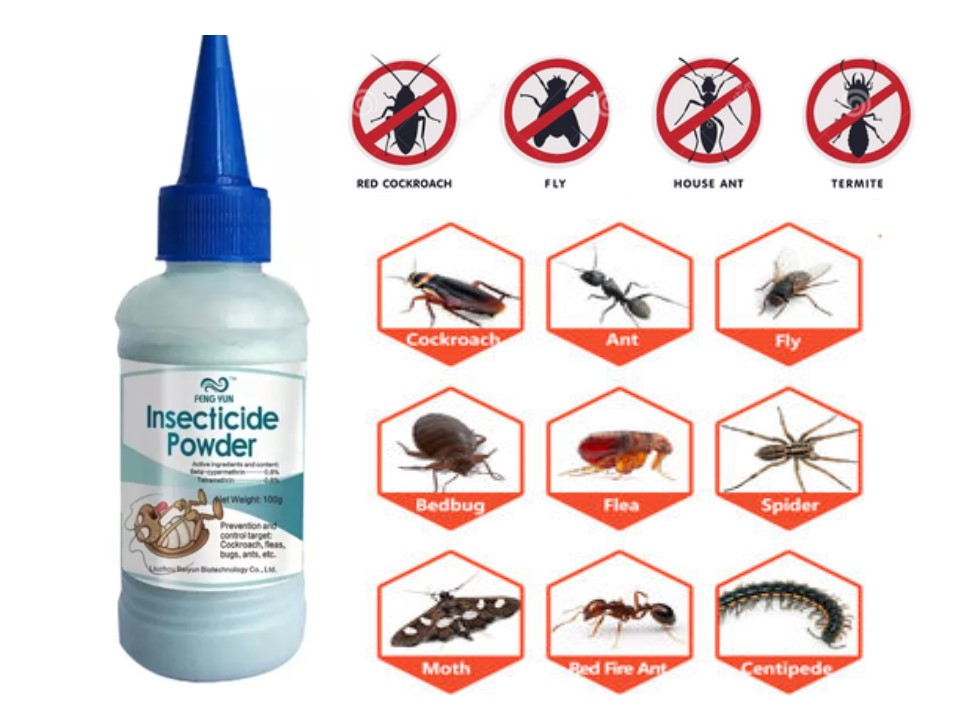 IMPORTED EFFECTIVE MULTI PURPOSE INSECT POWDER KILLER 100g | Lazada PH