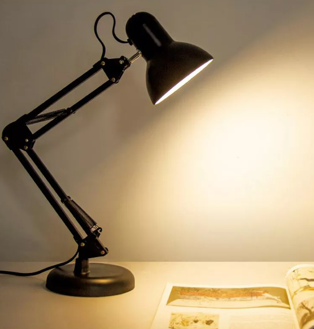 modern simple direction adjustable swing arm folding desk light study ...