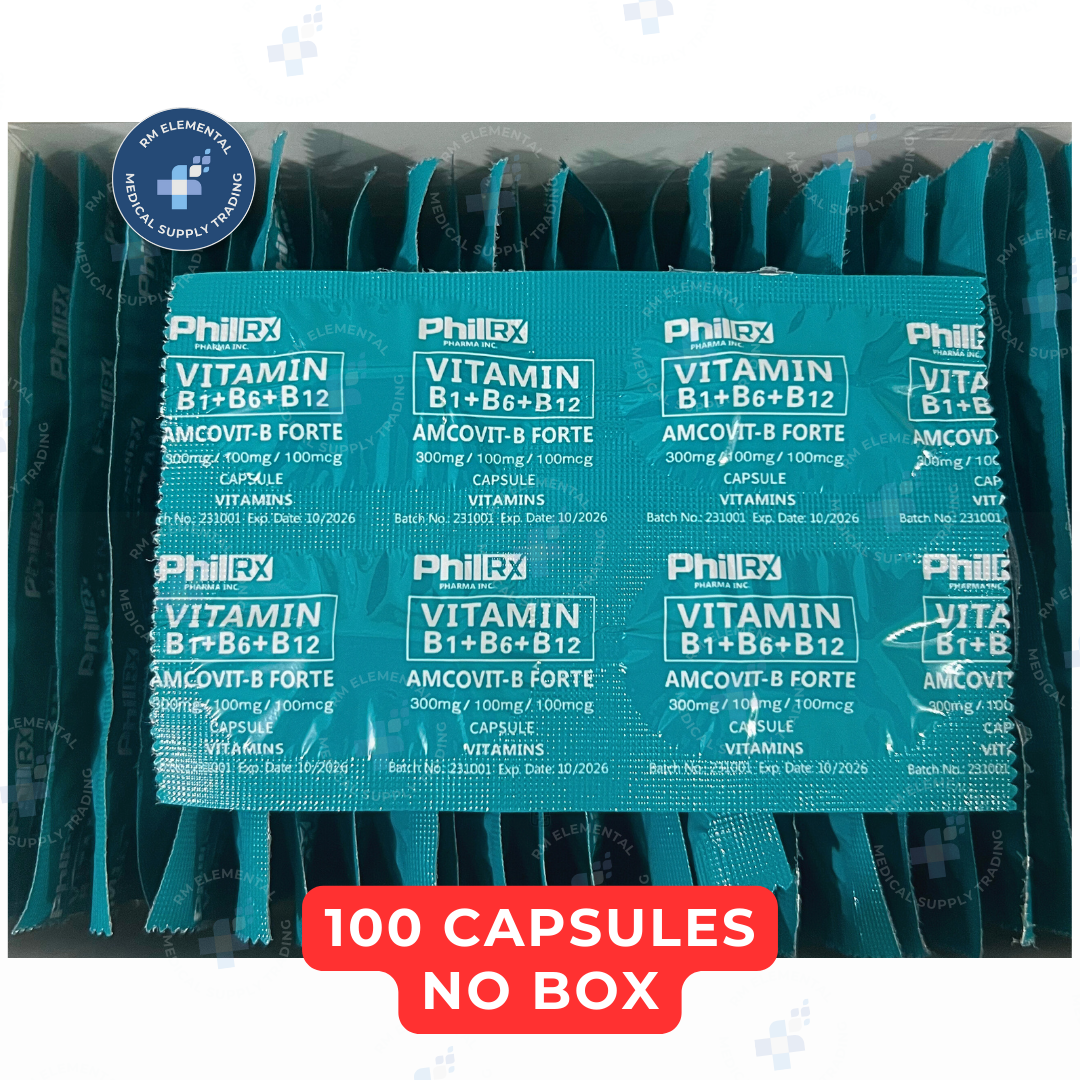 AMCOVIT-B FORTE, VITAMIN B COMPLEX 100 CAPSULES | Lazada PH