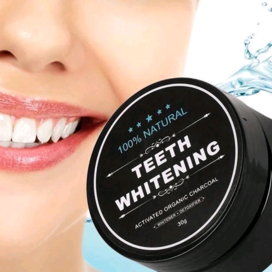 Teeth Whitening Activated Charcoal 30g White Teeth Oral Care Charcoal ...