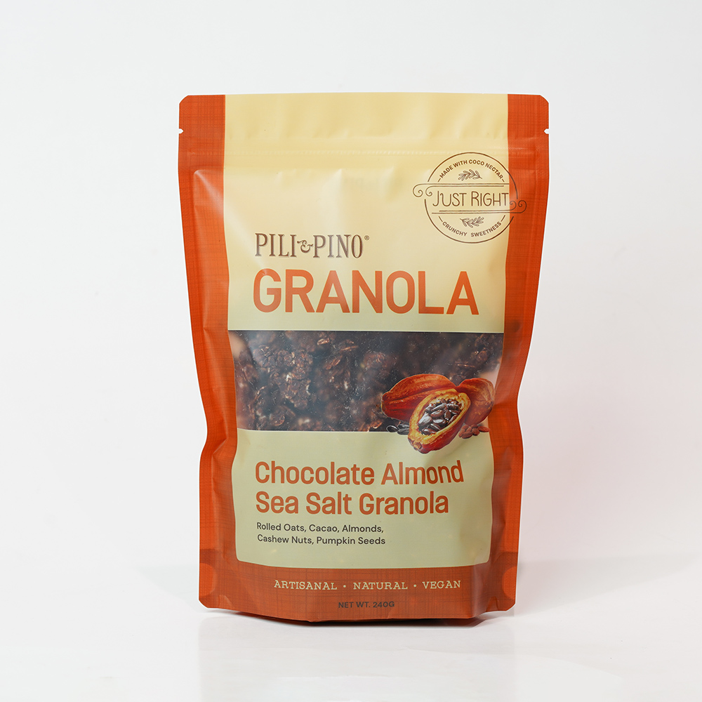 Pili & Pino Chocolate Almond Sea Salt Granola 240g | Lazada PH