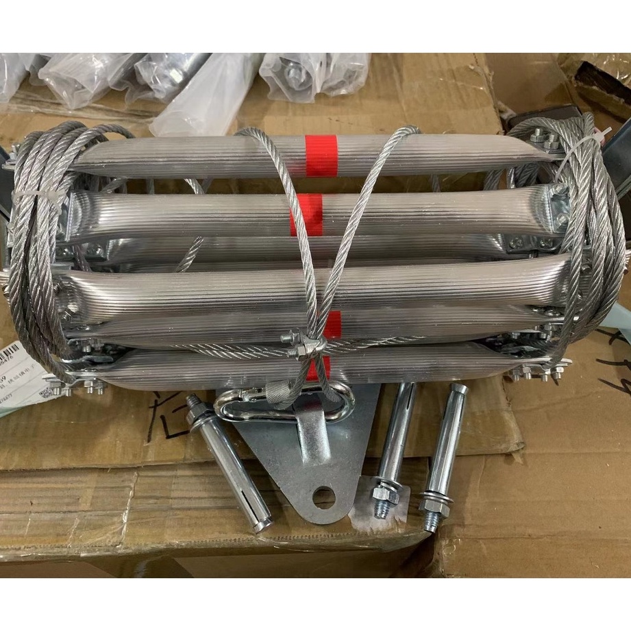 Aluminum Alloy Resin Fire Escape Ladder Rescue Rope Ladder Retractable ...