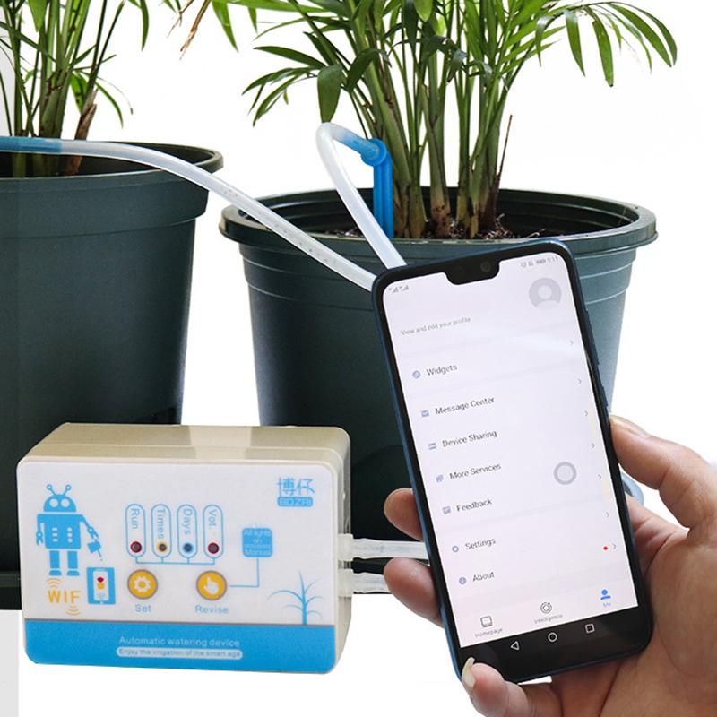 Mobile Phone Remote WIFI Control Watering Device Intelligent Auto Drip ...