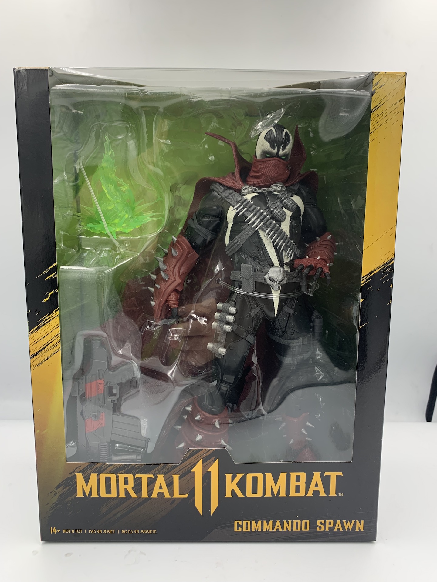 Mcfarlane Mortal Kombat Commando Spawn 12 inch Deluxe Action Figure New ...