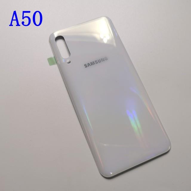 SAMSUNG Galaxy A20 A30 A50 Back Battery Cover Rear Door Housing Glass ...