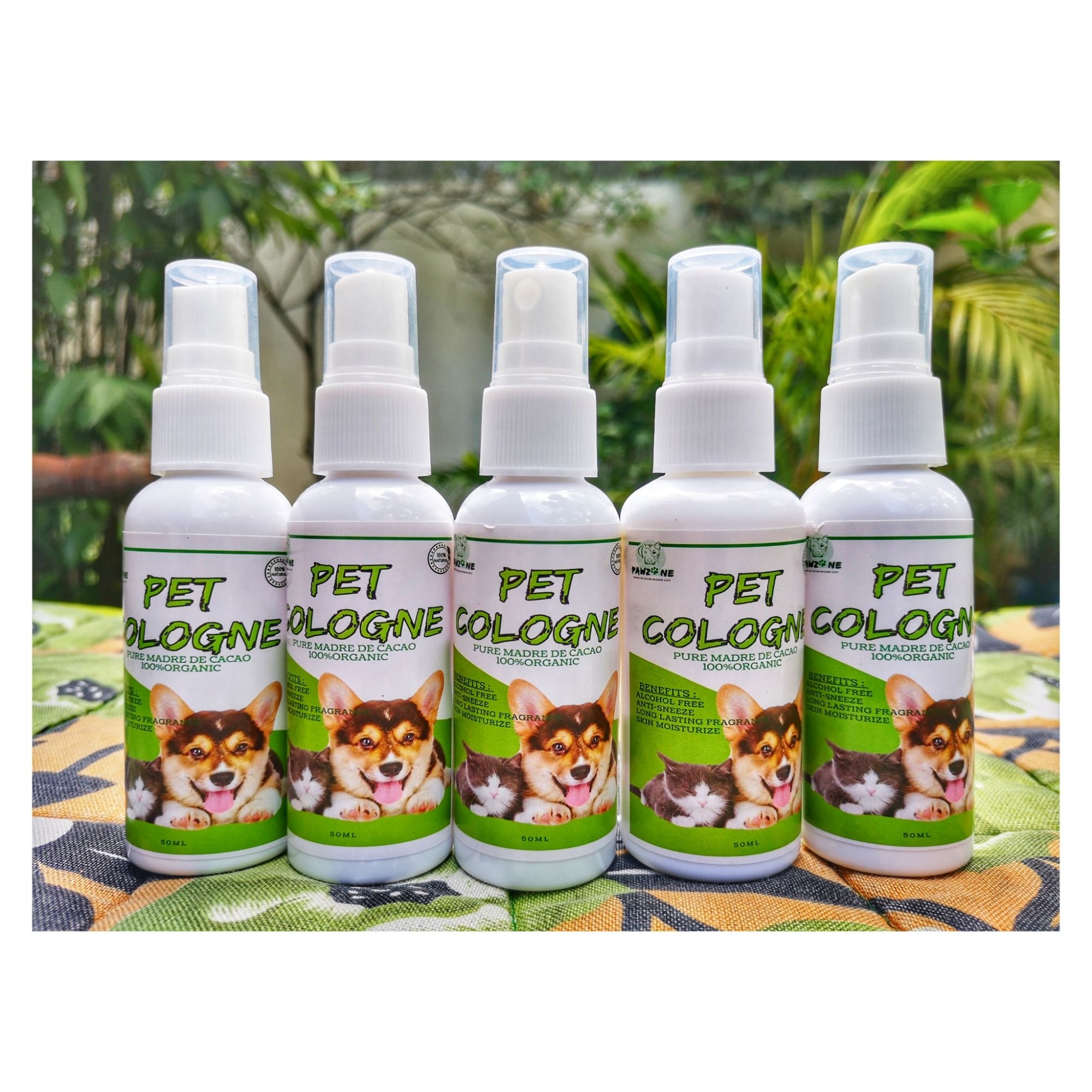 Madre De Cacao Pet Cologne 50ml - Baby Powder Scent with Anti Sneeze ...