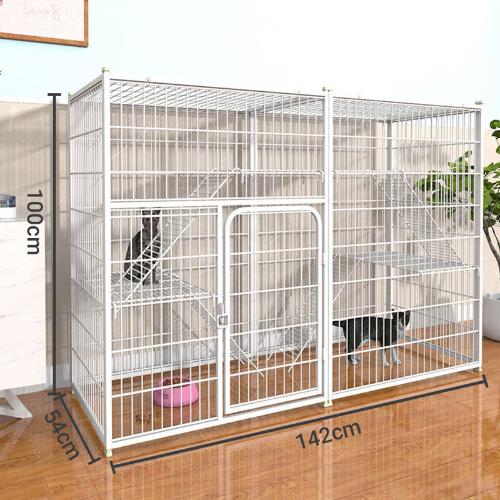 Cat Cage Cat Villa Extra Large Free Space Cat House Cat Breeding Villa ...