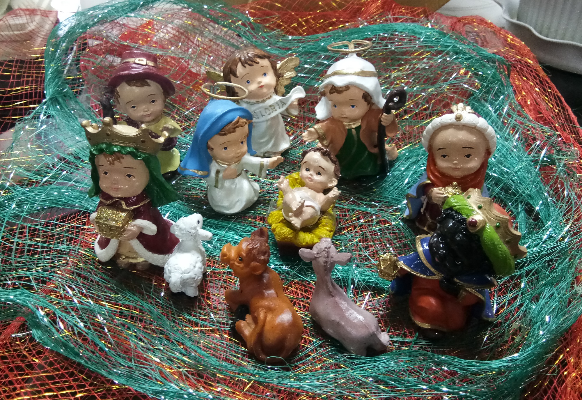 11 Pieces Belen Set Mini Statues | Lazada PH