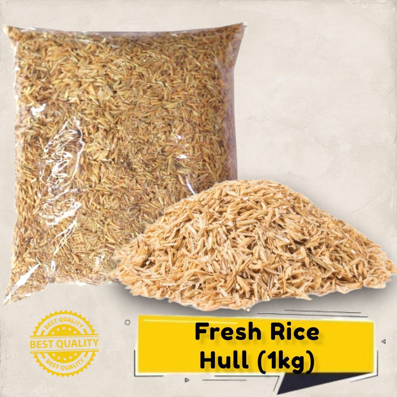 (250g - 500g - 1 Kg) Pure Fresh Rice Hull Primary Loam Soil Component ...