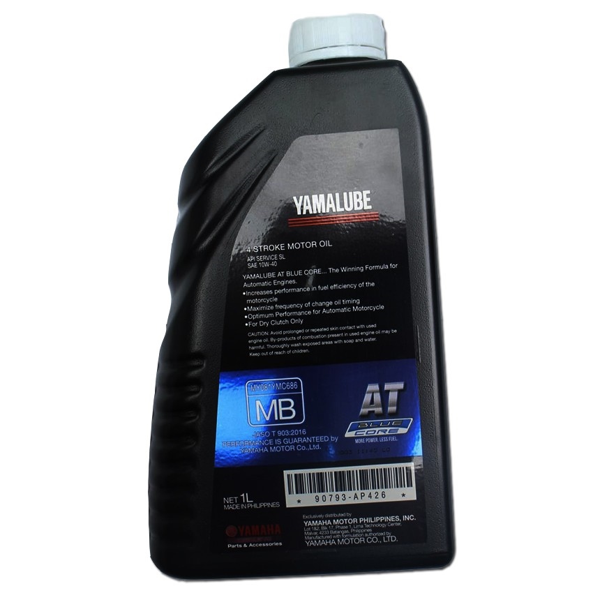 ORIGINAL YAMALUBE 4-STROKE FULLY SYNTHETIC BASED MOTOR OIL BLUE CORE ...