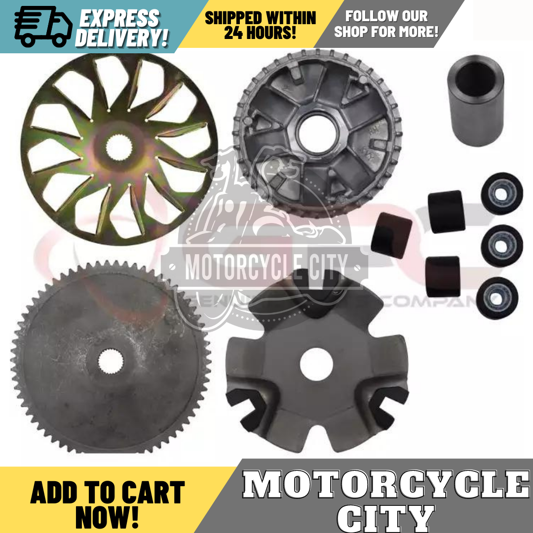 GPC CVT Complete Front Drive Face / Driven Face Pulley Set for Honda ...