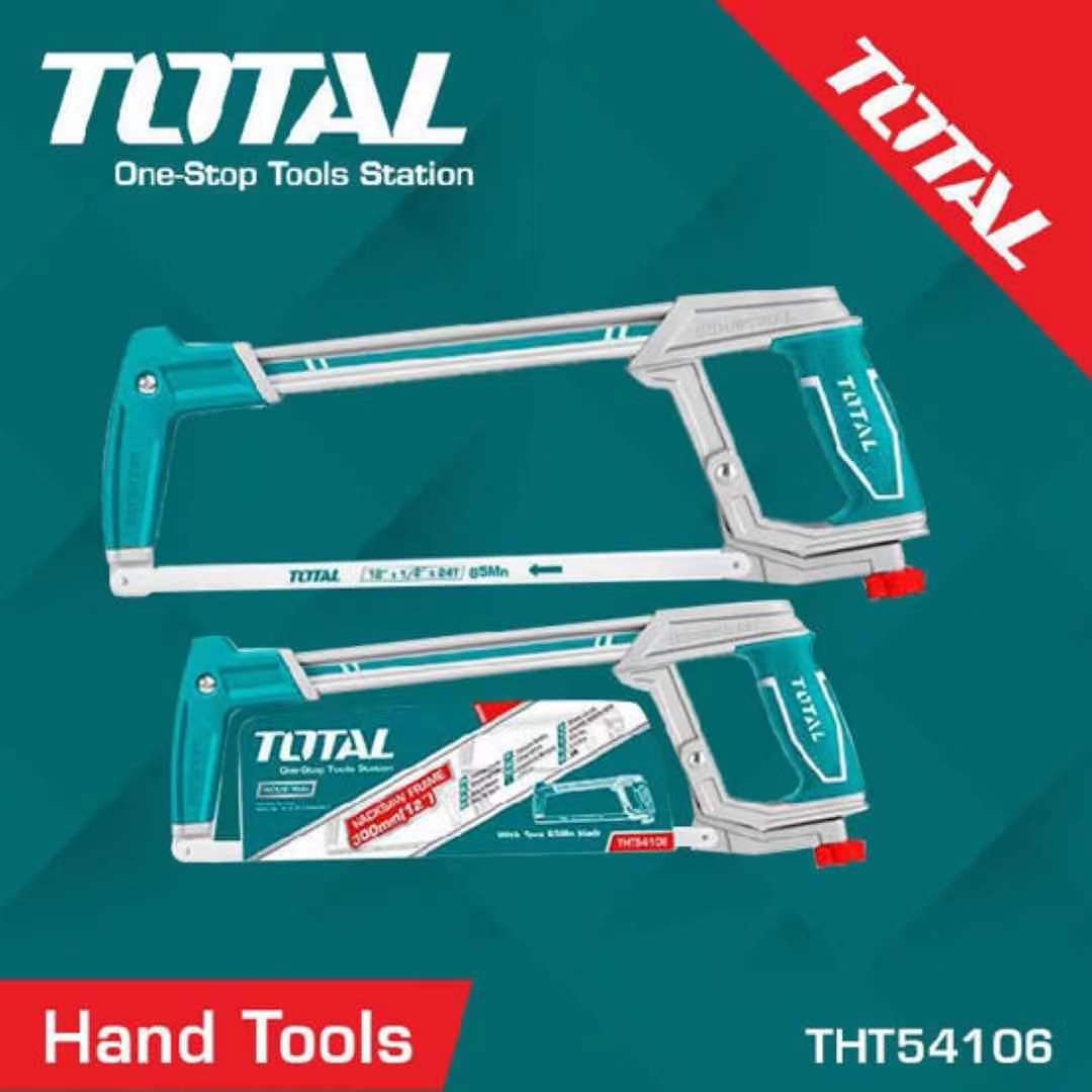 TOTAL Industrial Hacksaw Frame 300mm 12'' (THT54106) | Lazada PH