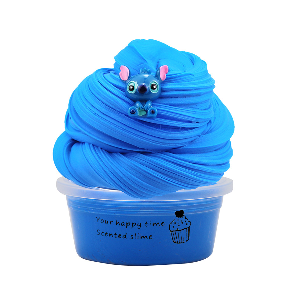 Ekana 50ml Fruit Cake Slime Clay DIY Soft Cotton Slime Kit Cloud Toys ...