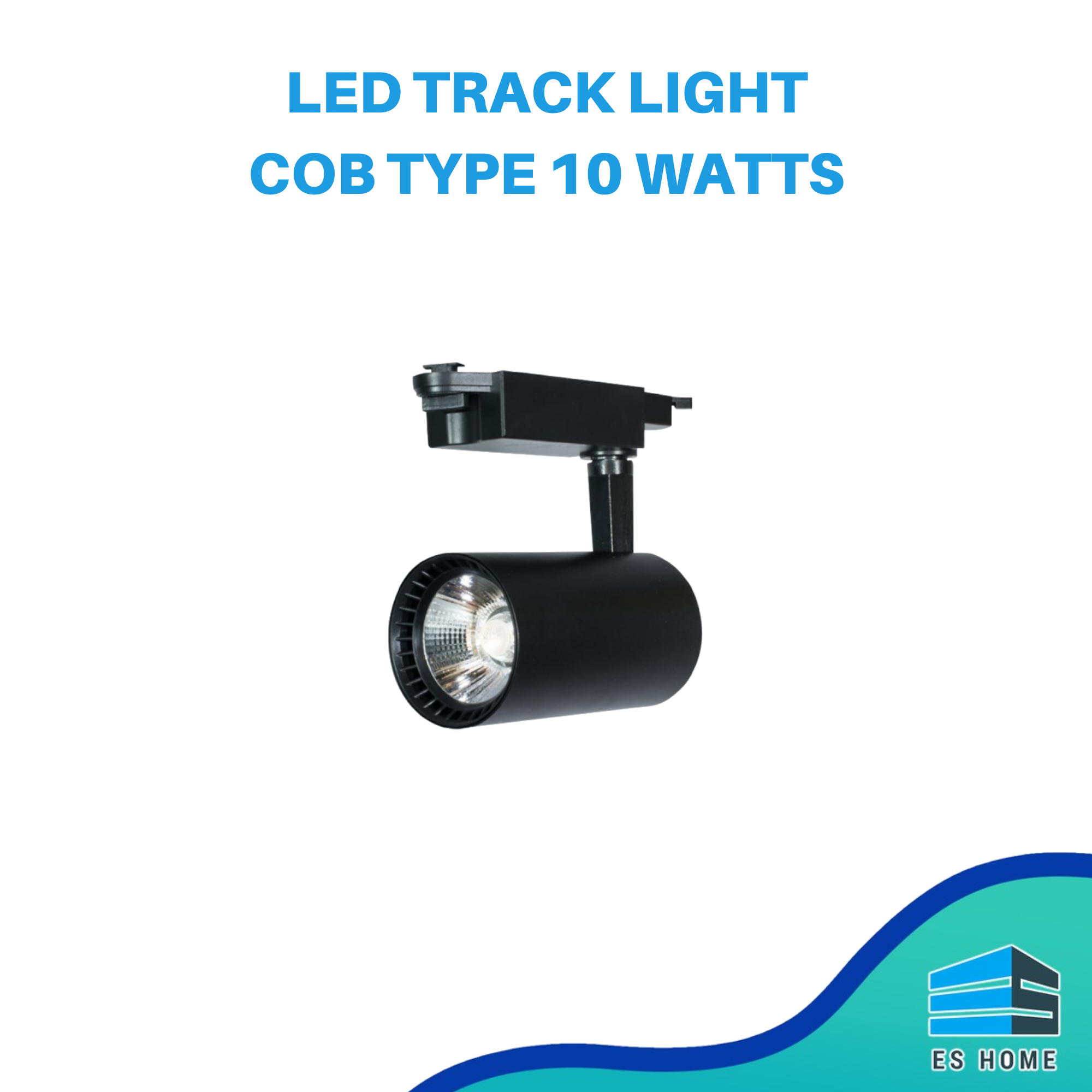 LED Track Light 10W 12W 15W 20W 30W Black COB Type High-Quality Track ...