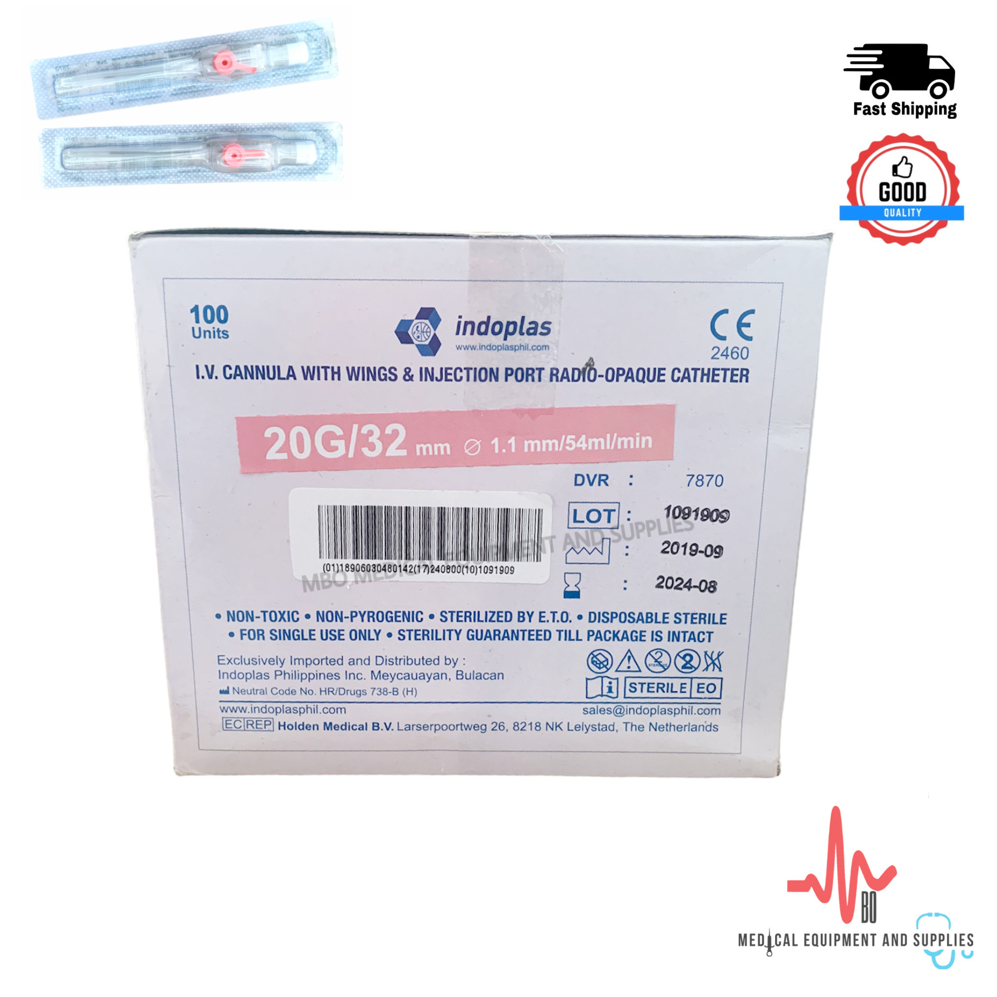 IV Cannula 100pcs/box - G18, G20, G22, G24, G26 | Lazada PH