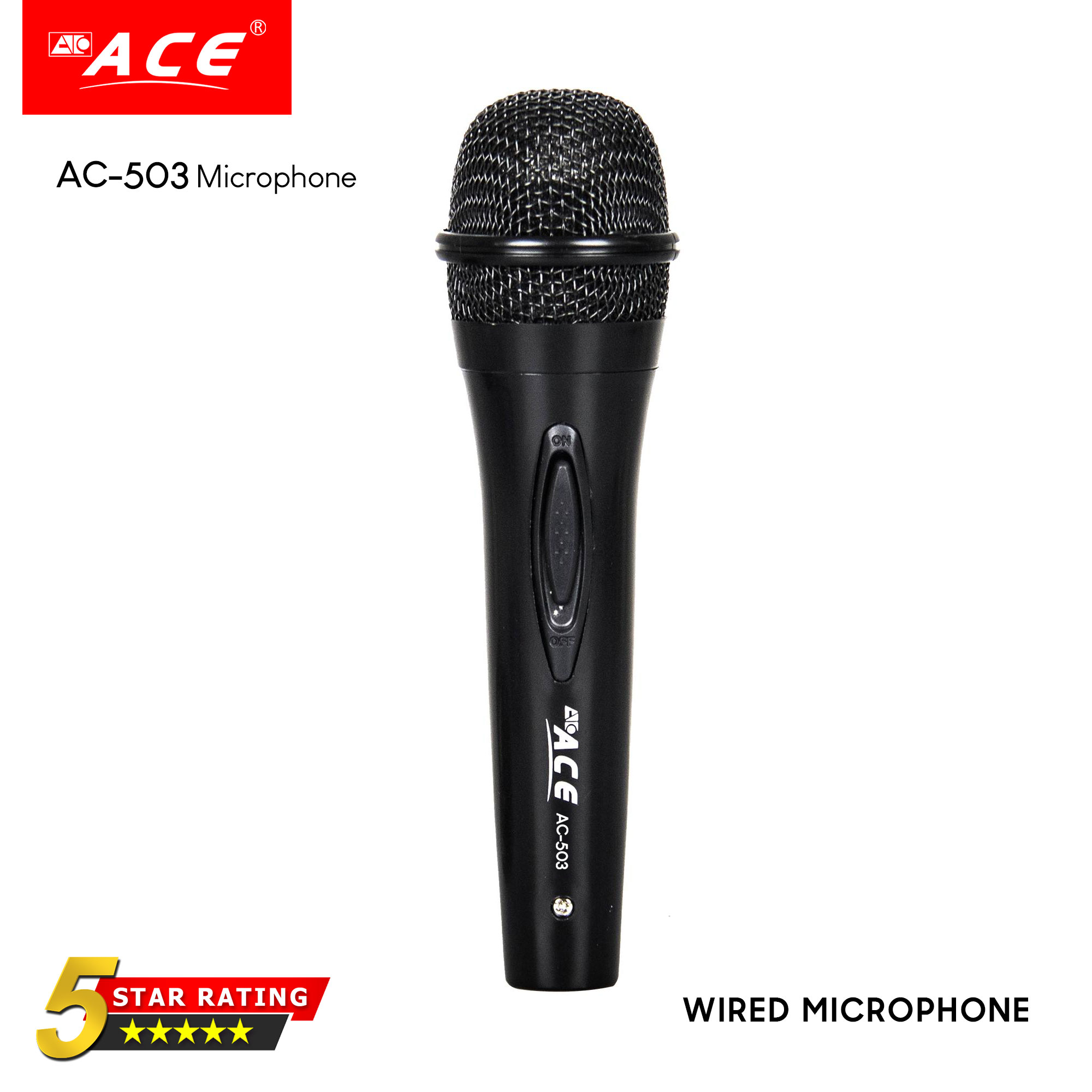 ACE Professional Wired Microphone AC-503 | Lazada PH