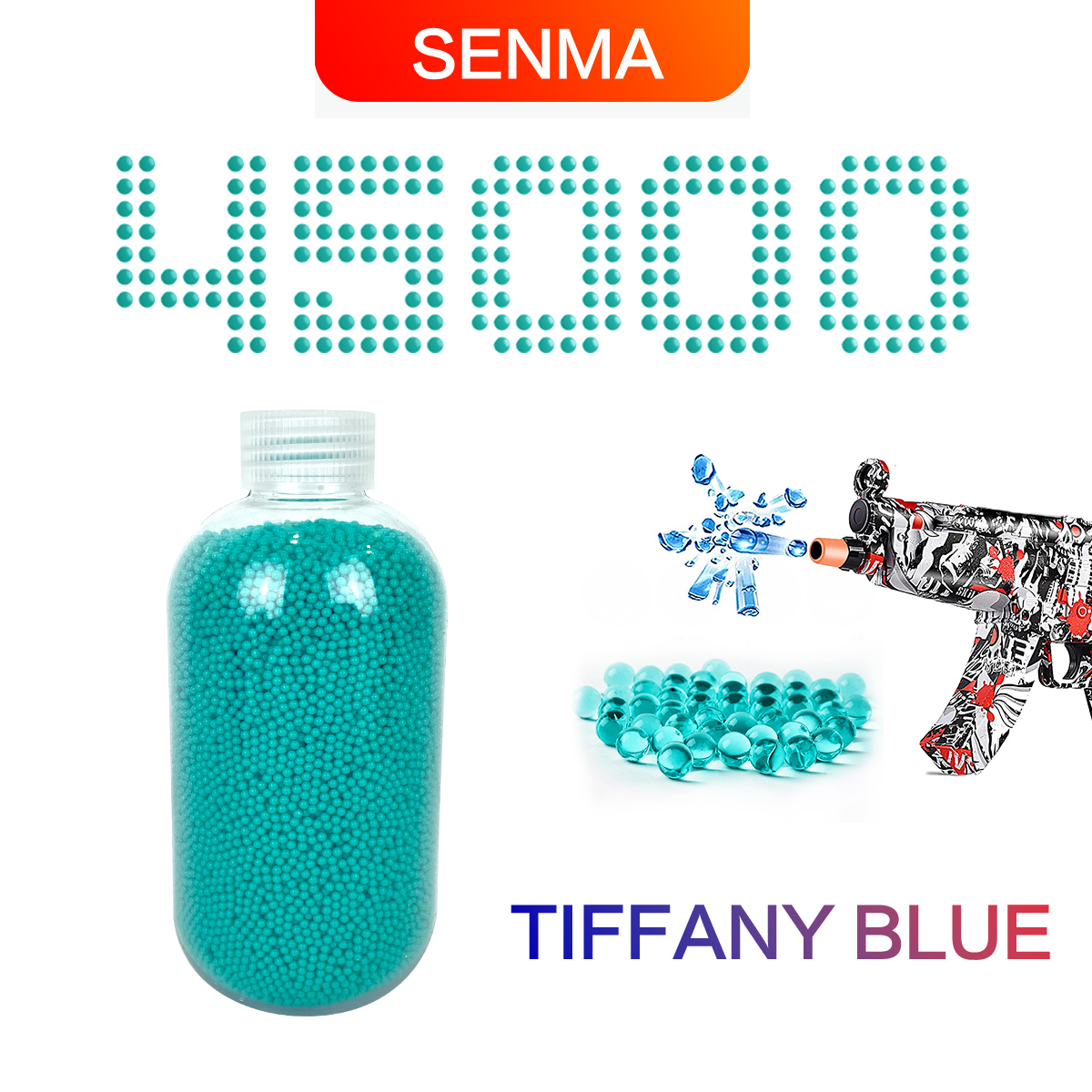 Gel Blaster Bullet for Toy Multiple colors bottled portability Water ...