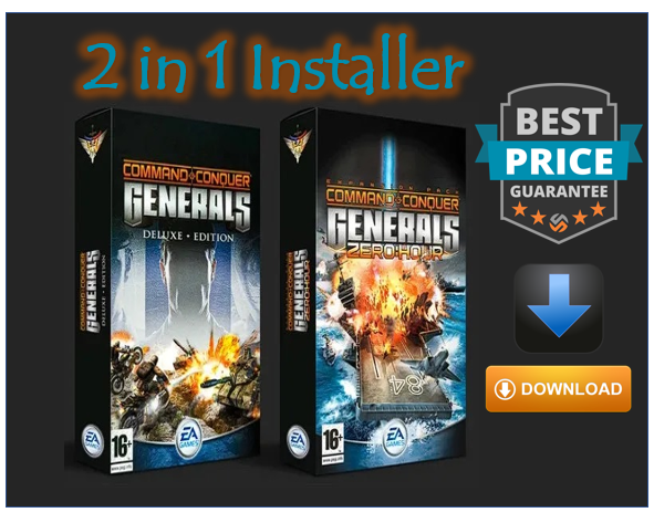Command and Conquer: General Deluxe Edition + Zero Hour (PC or Laptop) | Lazada PH