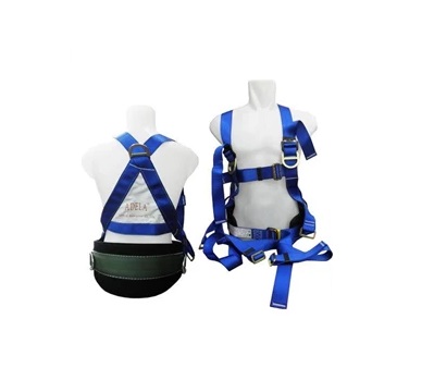 Adela HBW-4501 CE Approve Full Body Harness Safety Belt with Waist Pad ...