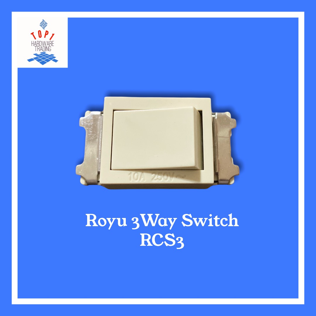 Royu 3Way Switch RCS3 Classic Series | Lazada PH