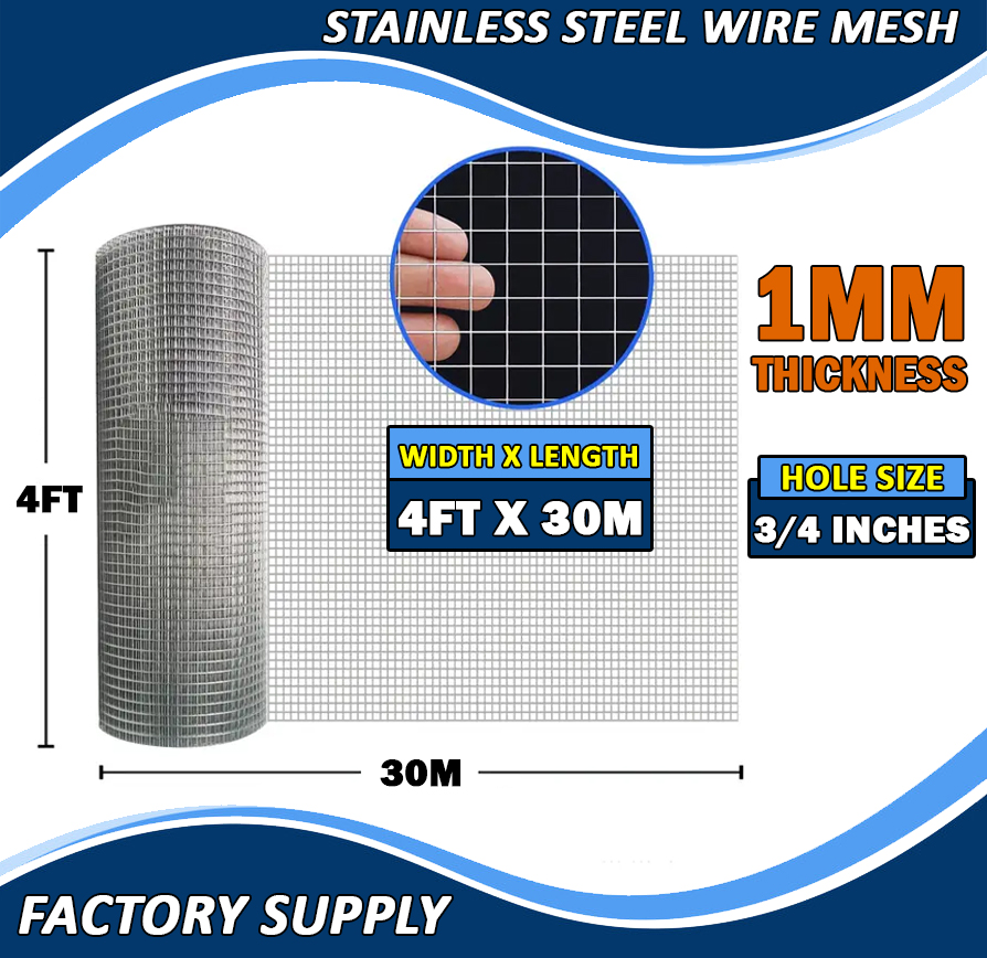 SS304 Stainless Steel Wire Mesh High Quality Welded Wire Mesh ...