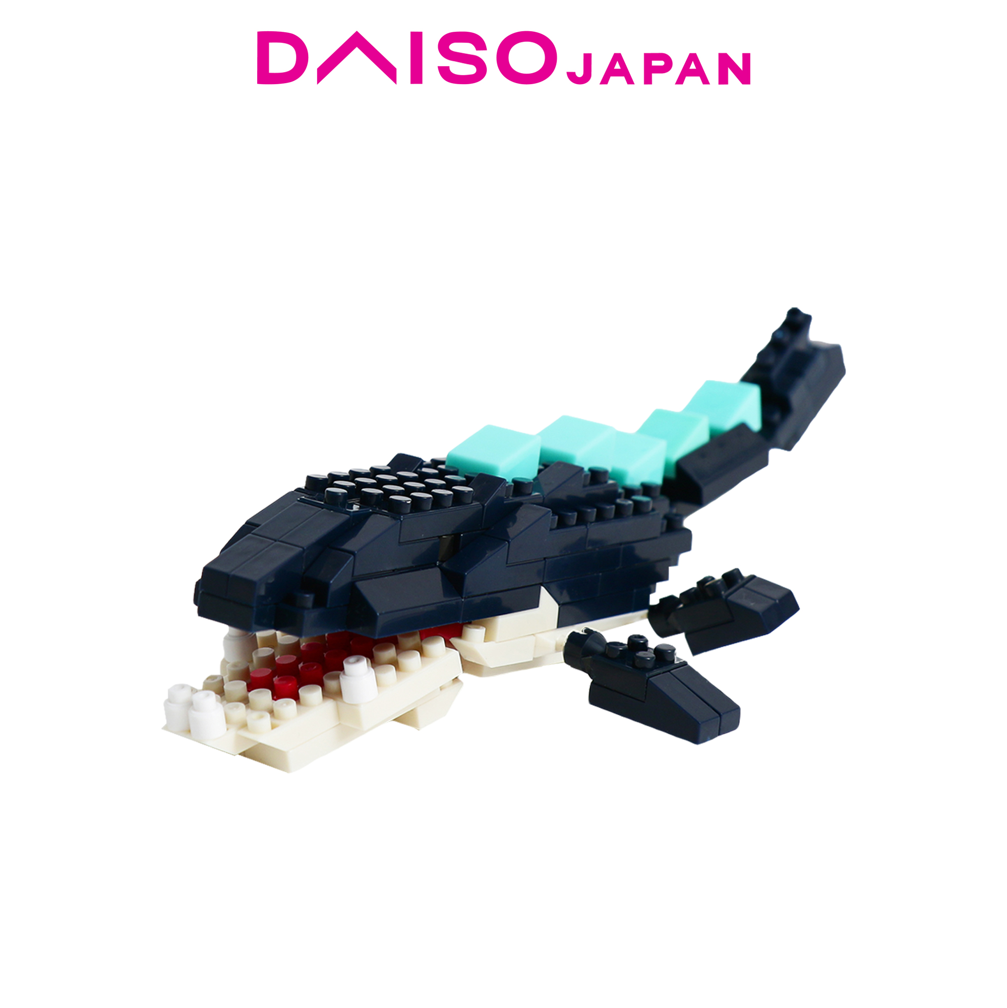 Daiso Petit Blocks Toy (Mosasaurus) | Lazada PH
