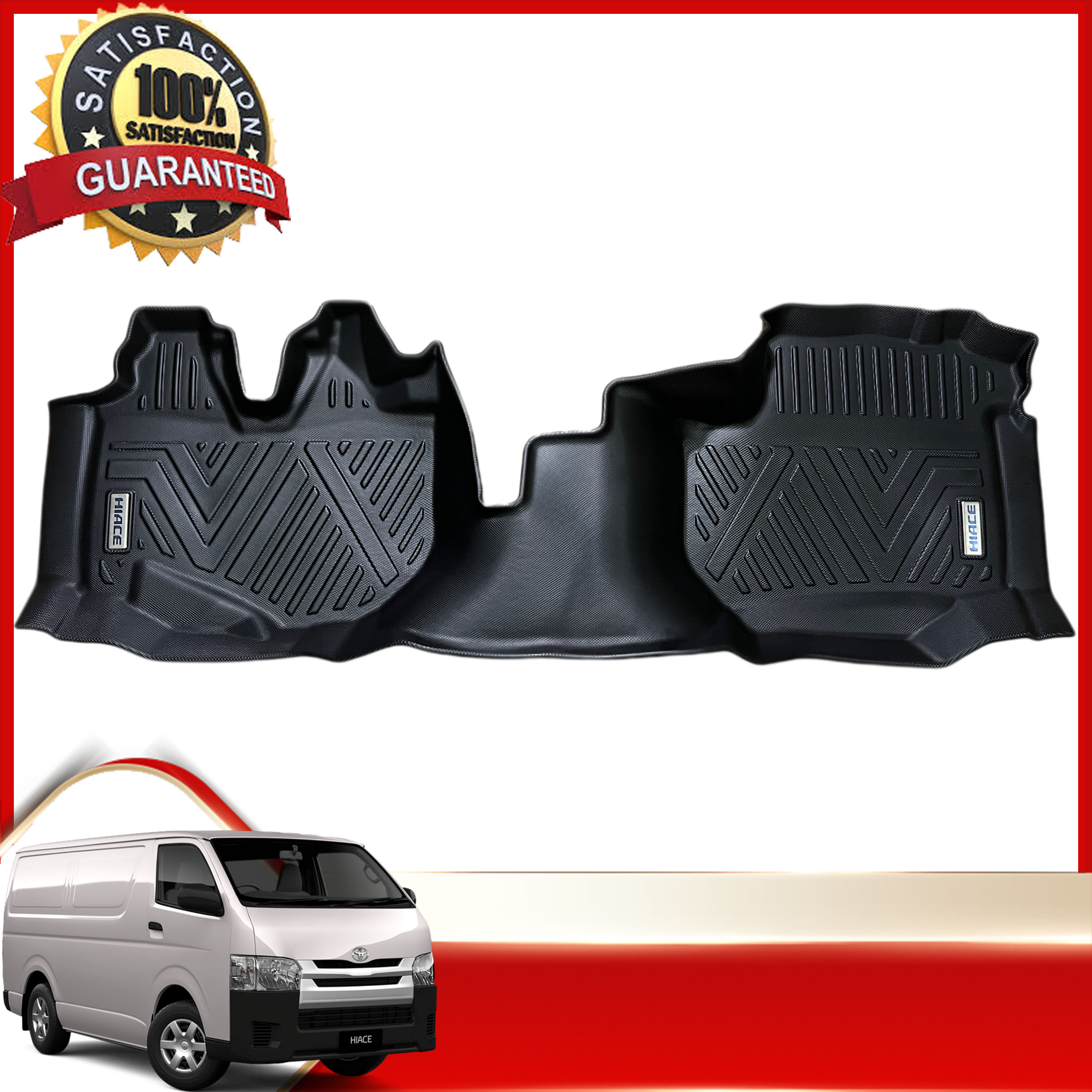 Deep Dish Matting For Toyota Hiace Commuter 2005-2023 Floor Liner Mats ...
