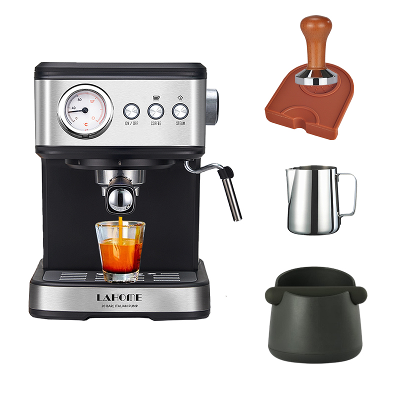 ️ 【2 Year Warranty】 Lahome Espresso Coffee Maker Machine Semi ...