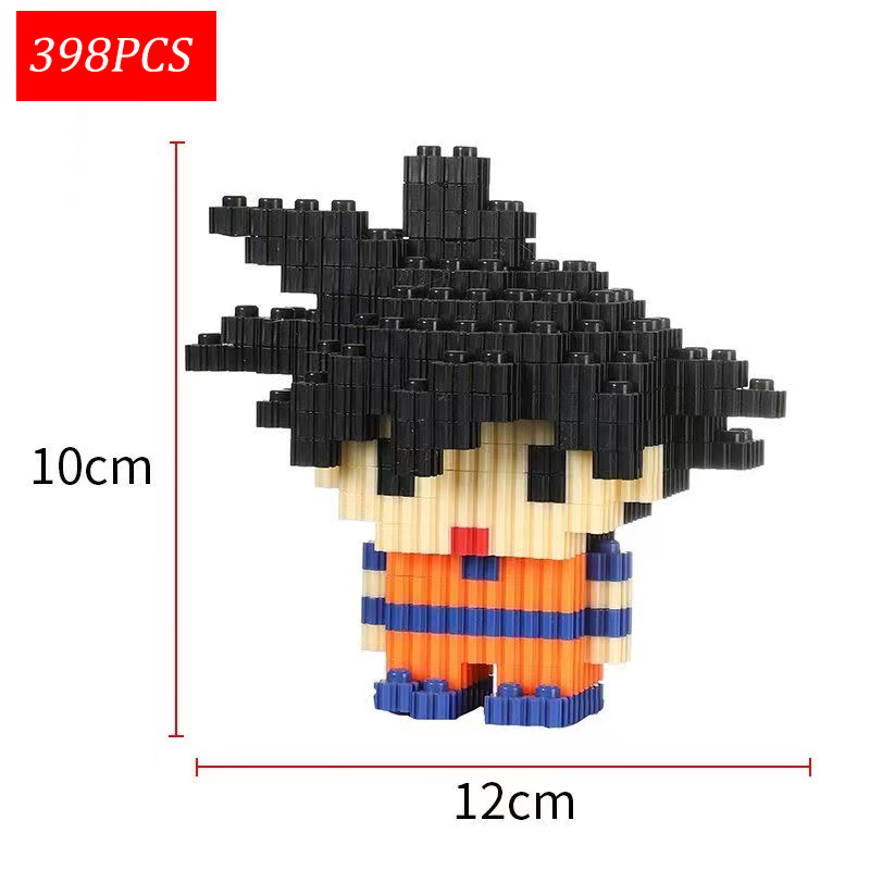 One Piece Series Building Blocks Anime Characters Cute Children's Toys ...