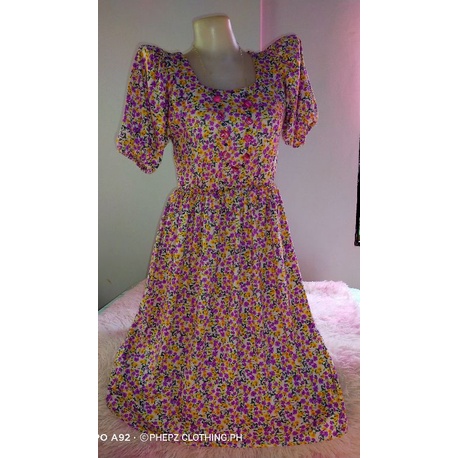 PUFF DRESS / PANG BUNTIS / PANG SIMBA / QUALITY DRESS | Lazada PH