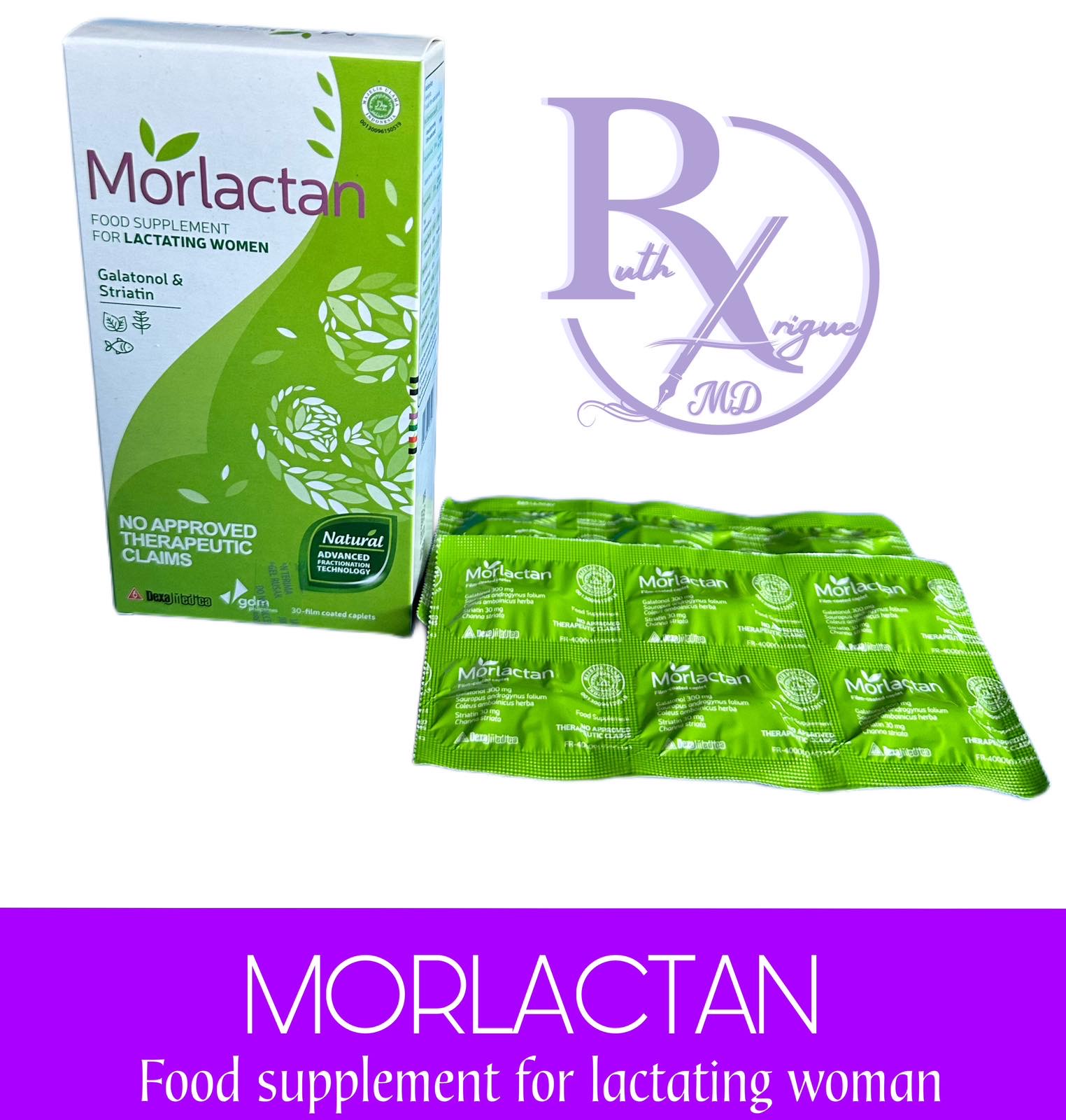 MORLACTAN 1 box of 30 capsules (Galatonol and Striatin) | Lazada PH