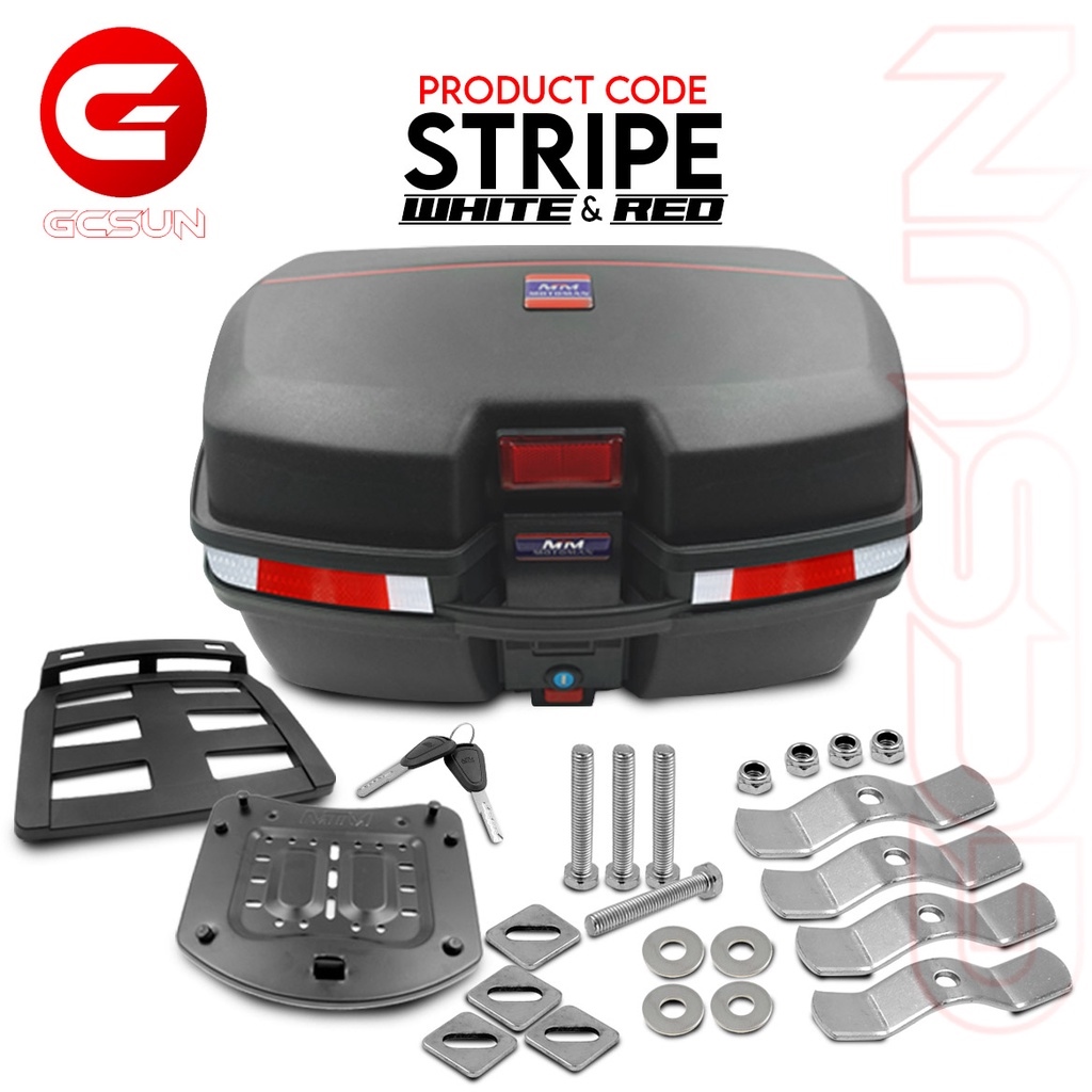 ASSORTED UNIVERSAL MOTOMAN LUGGAGE TOP BOX 45 LITERS - GCSUN MOTORCYCLE ...