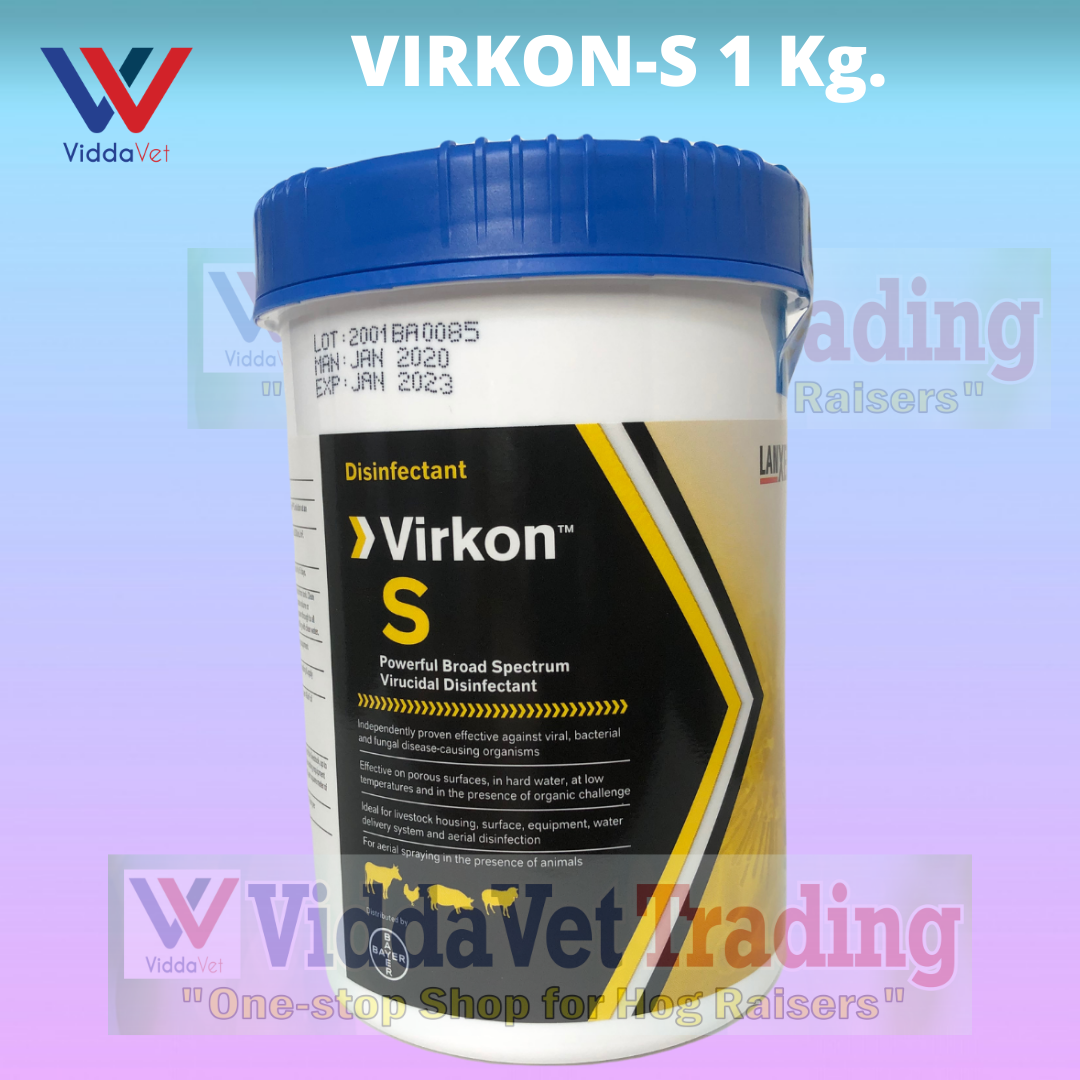 VIRKON S disinfectant 1 kg canister Virkon-S rely on Virkon Virkon ...
