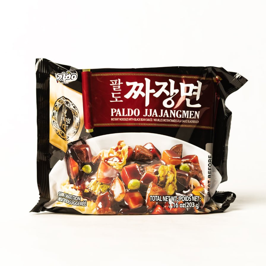 Paldo Jjajangmen / Jjajangmyeon Instant Noodles with Black Bean Sauce 203g | Lazada PH