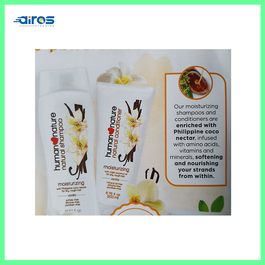 Human Nature Natural Moisturizing Shampoo with Virgin Coconut Oil ...