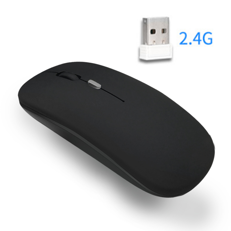 LED Wireless Mouse Bluetooth Mouse Rechargeable Slim Silent Mouse ...