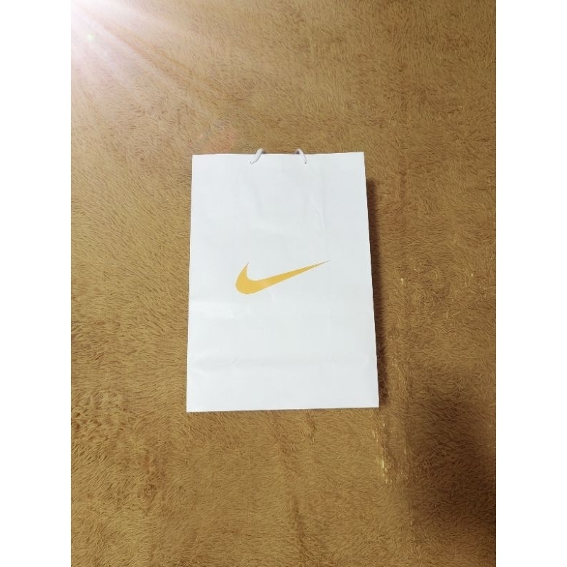Hot Nike Paper Bag Orange Swoosh | Lazada PH