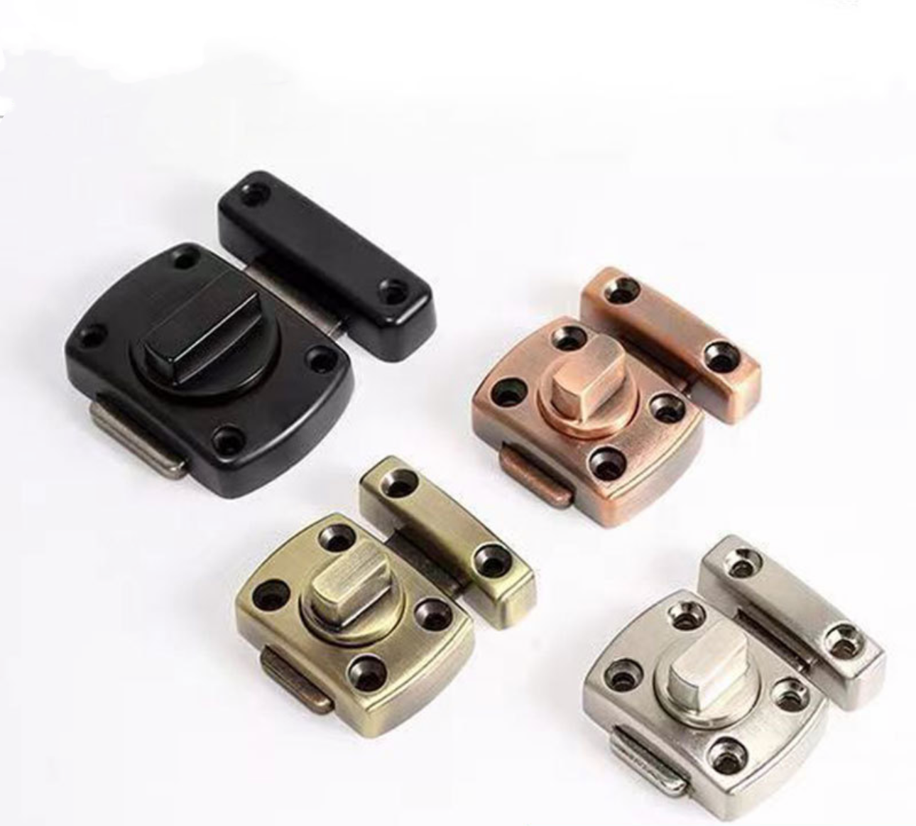 KK Universal Twist Lock, Zinc Alloy Security Thicken Cast Barrel Bolt ...