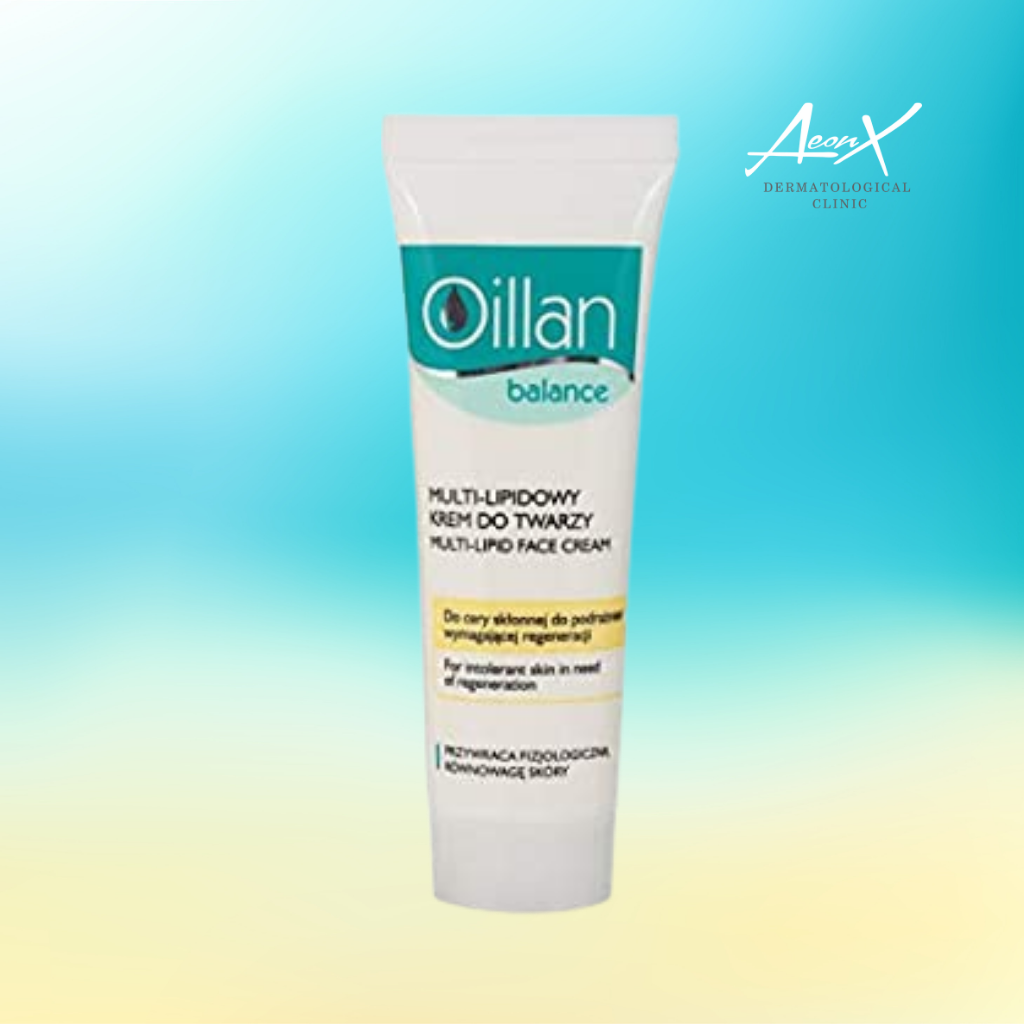 Oillan Multi-Lipid Facecream for VERY dry skin with Hyaluronic Acid ...