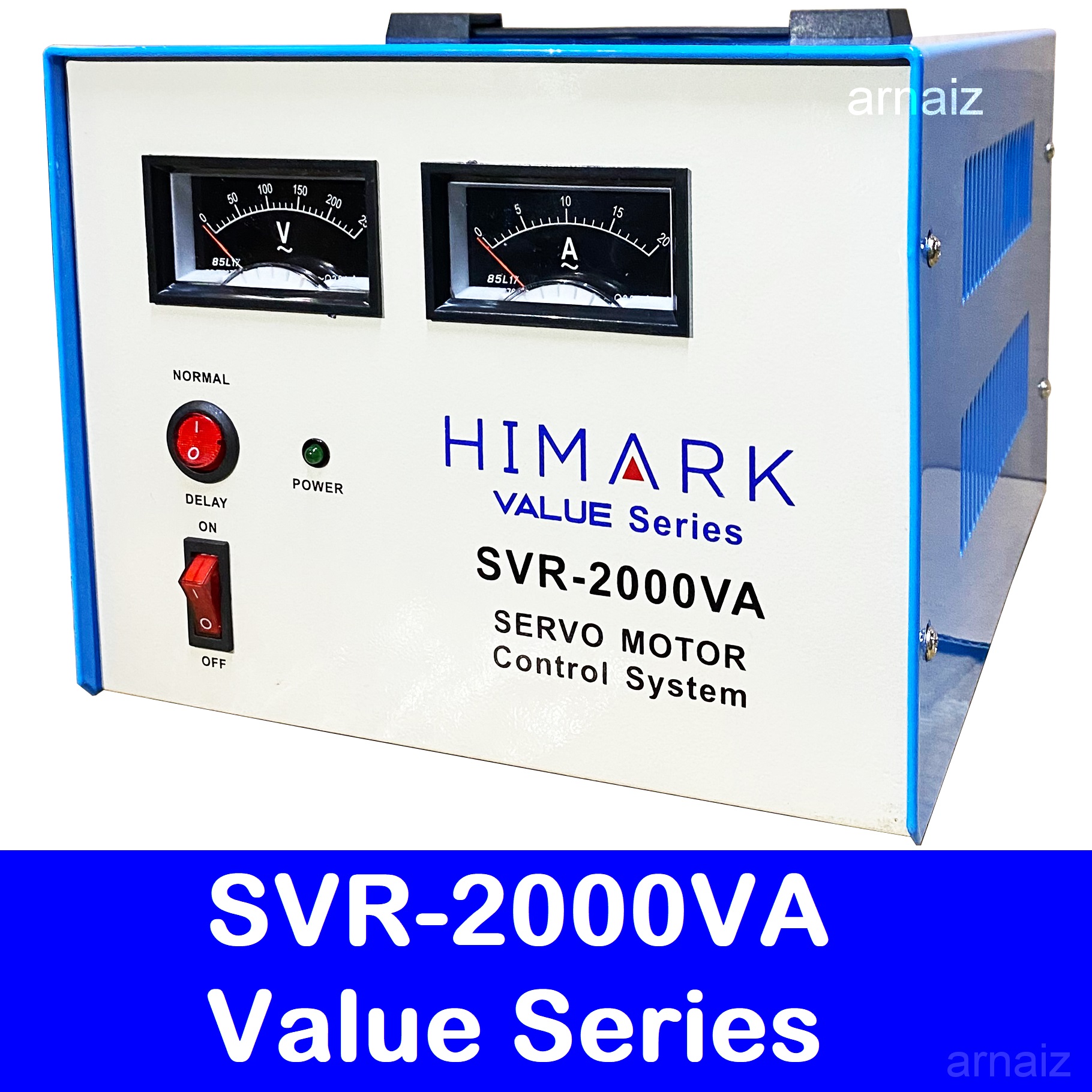 Himark 2000W AVR Automatic Voltage Regulator 2000VA Servo Motor Type ...