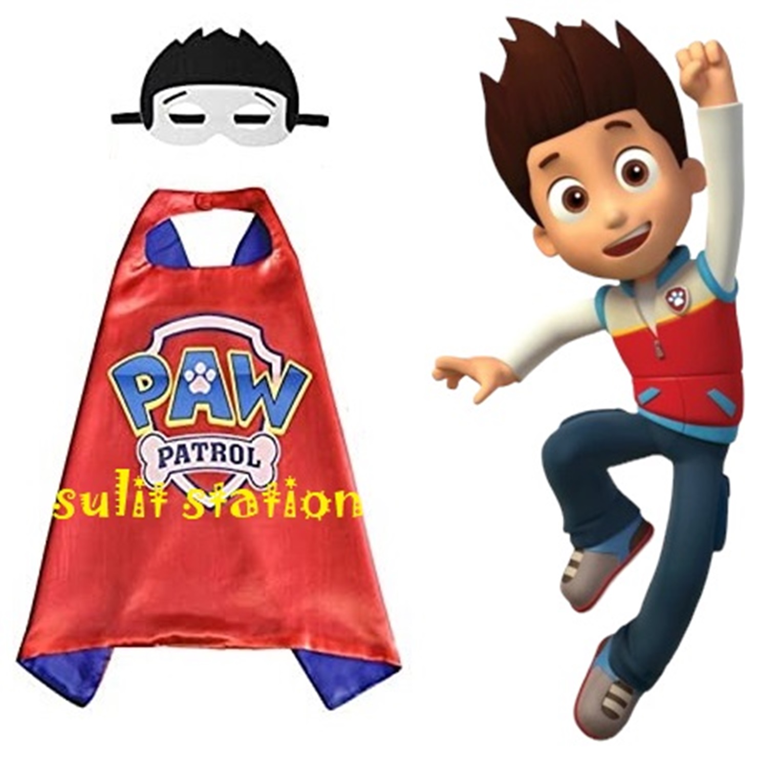 2in1 POLICE DOG PATROL RYDER BOY PRETEND PLAY HALLOWEEN CHRISTMAS PARTY ...