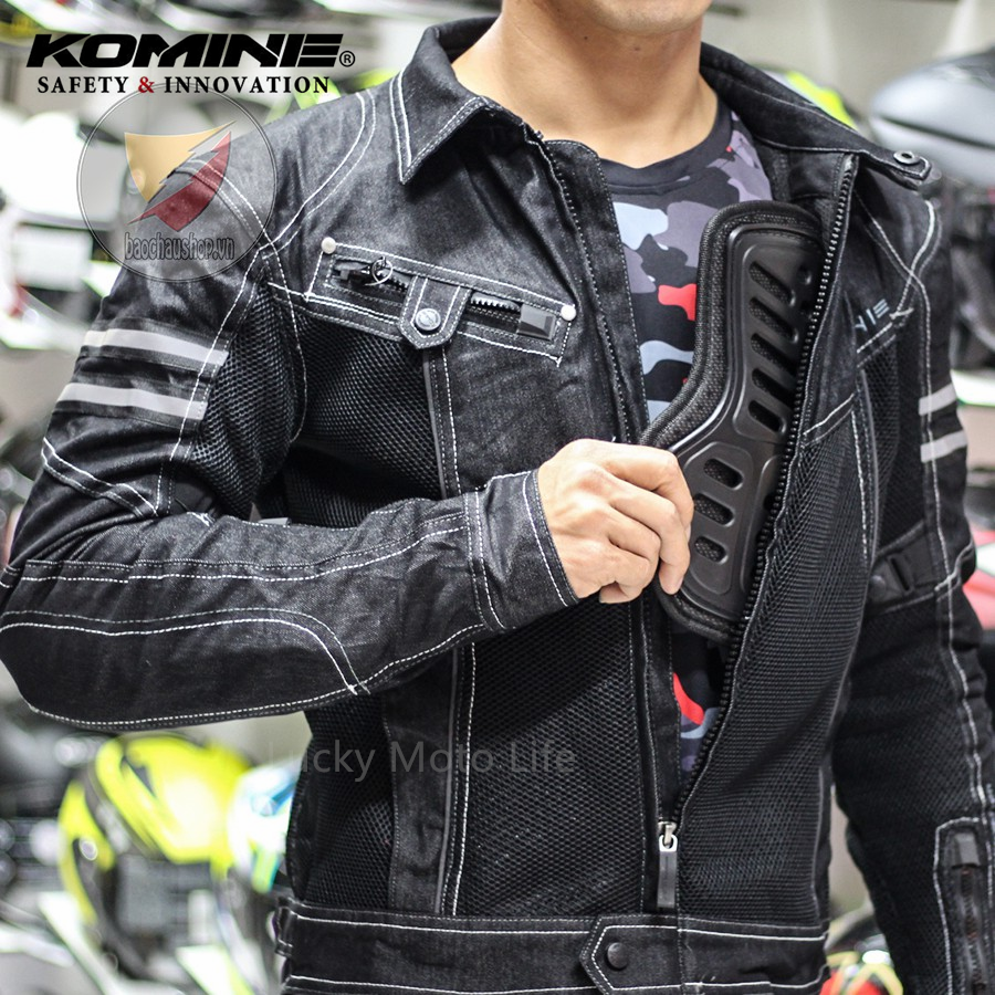 KOMINE Jacket KOMINE JK006 Motorcycle Jacket Motocross Jackets Japan Size Drop Resistance ...